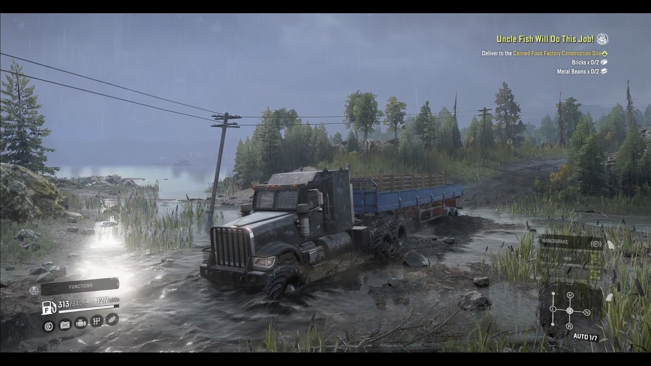 Snow Runner - Season 10 - Uncle Fish Will Do This Job! - YouTube