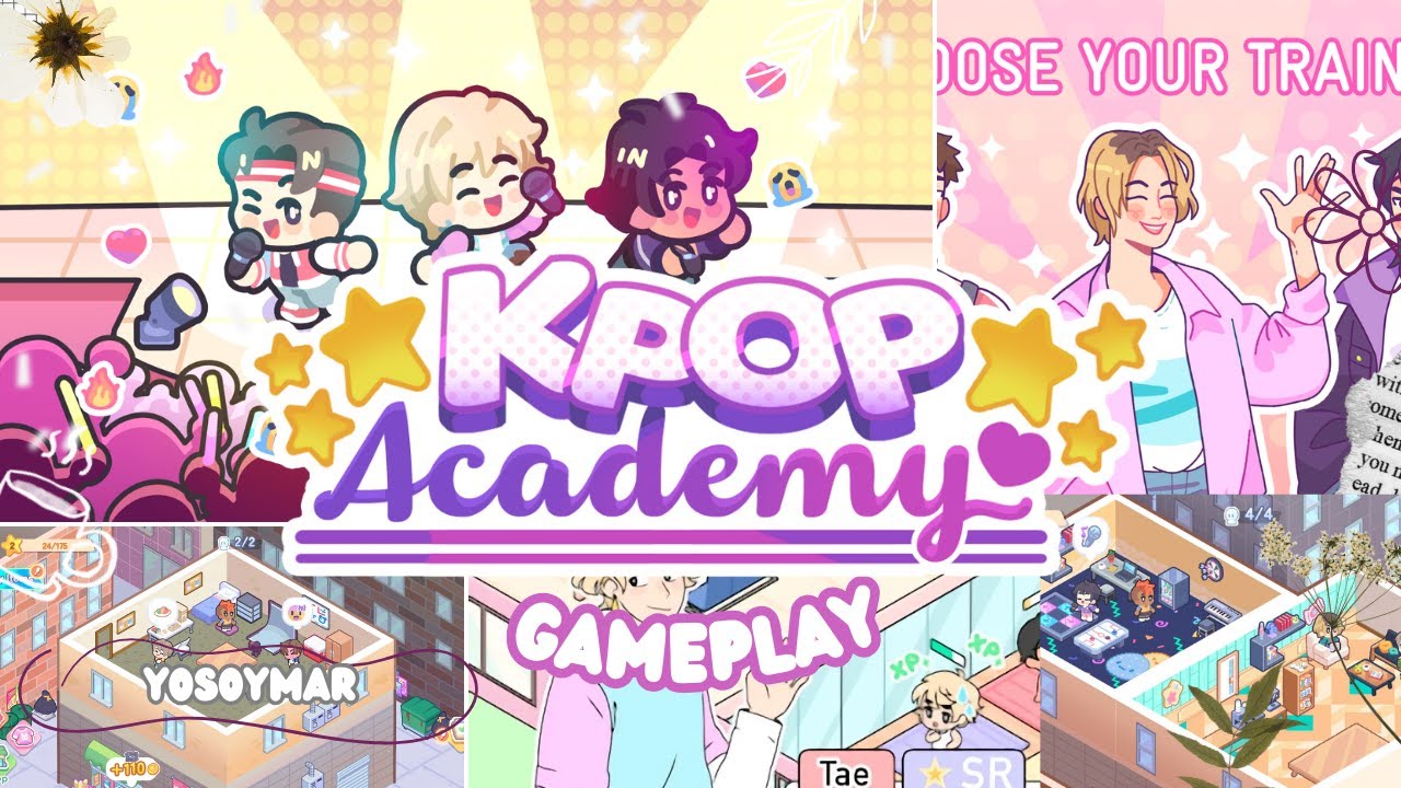 GAMEPLAY KPOP ACADEMY | hyperbeard JUGANDO POR PRIMERA VEZ - YouTube