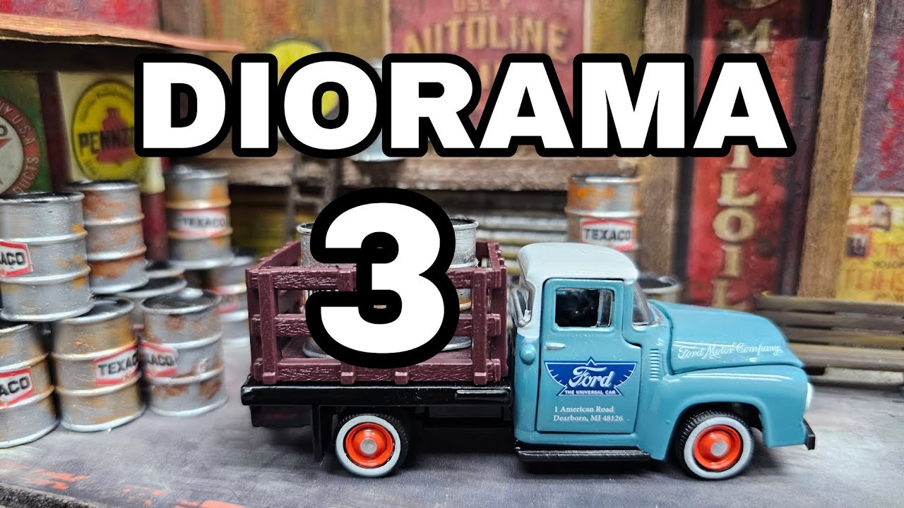 DIORAMA 3 unboxing M2 MACHINES - YouTube