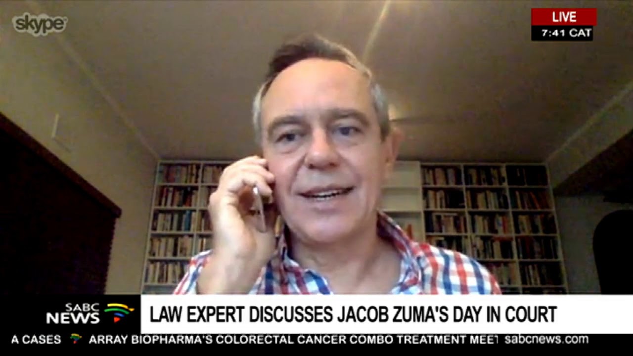 Law expert discusses Jacob Zuma's day in court - YouTube