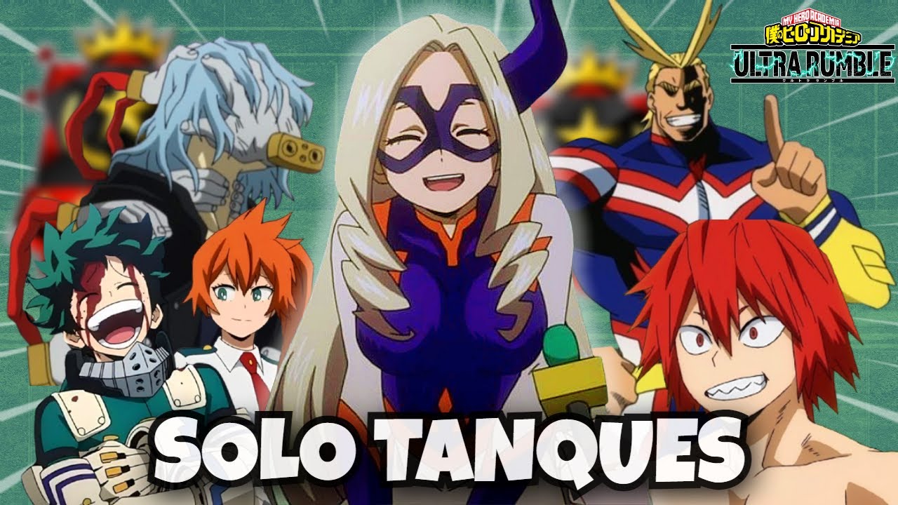 JUGANDO TODOS LOS TANQUES DEKU - SHIGARAKI - MT LADY - ALL MIGHT y más ...