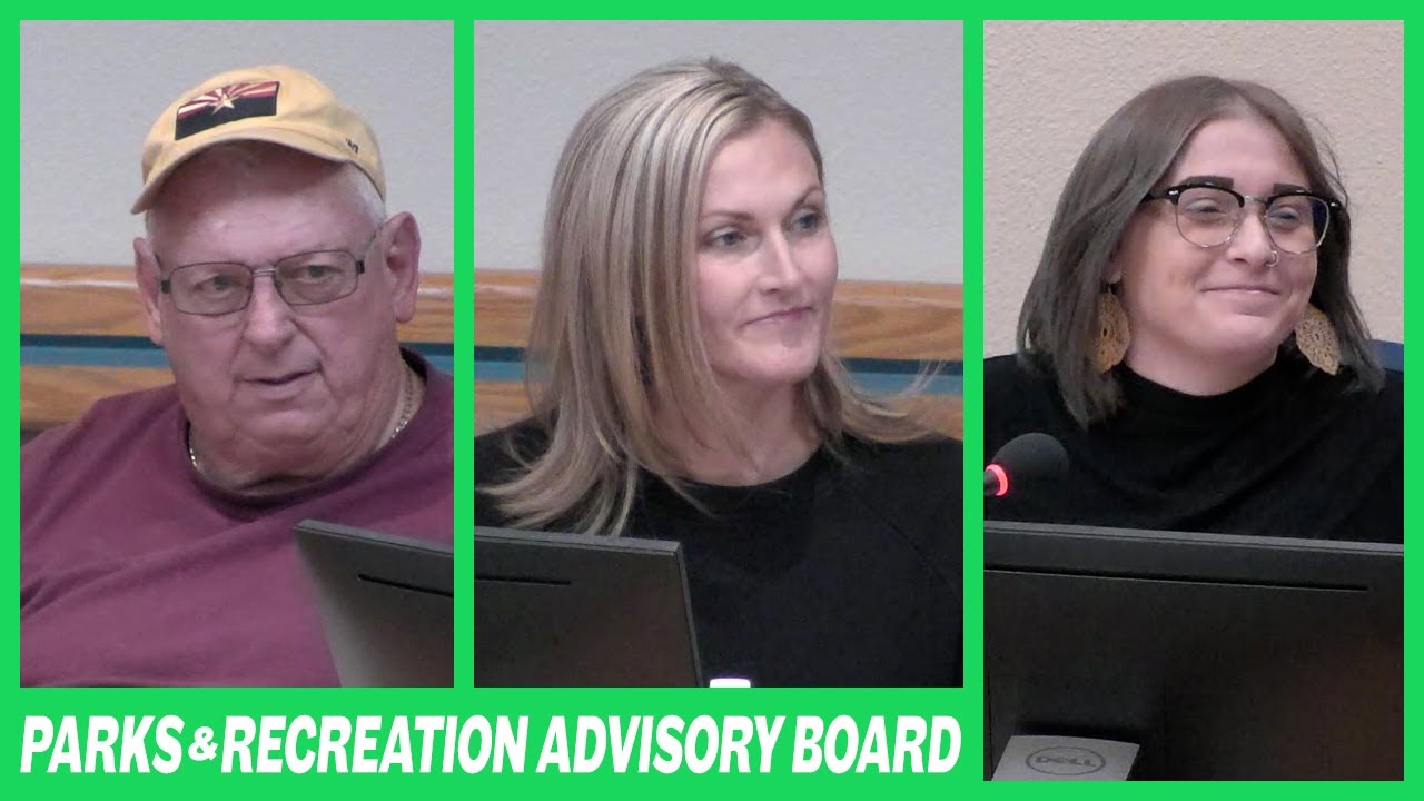 Watch the Latest Parks & Recreation Advisory Board Meeting (11-27-23 ...