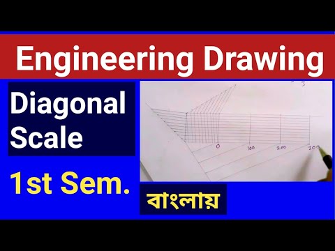 Diagonal Scale | Engineering Drawing | 1st Semester | NatiTute - YouTube