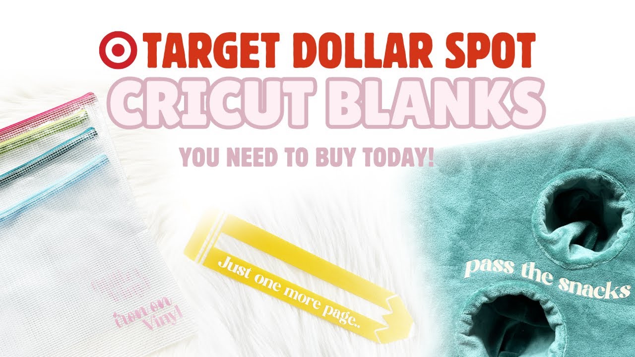 TARGET DOLLAR SPOT CRICUT CRAFTS, CRICUT CRAFTS $5 & UNDER, CRICUT EASY ...