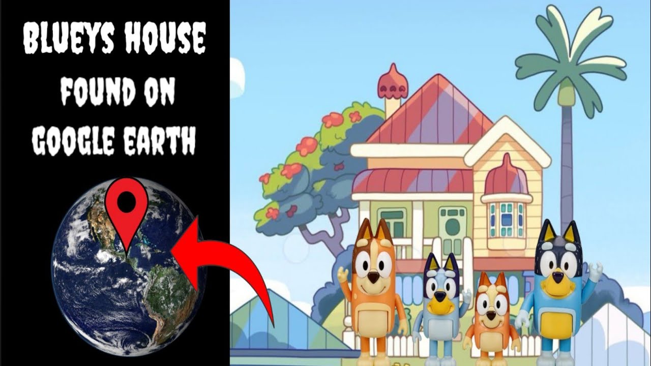 I found bluey house 🏠 on google maps and google earth #map #earth ...