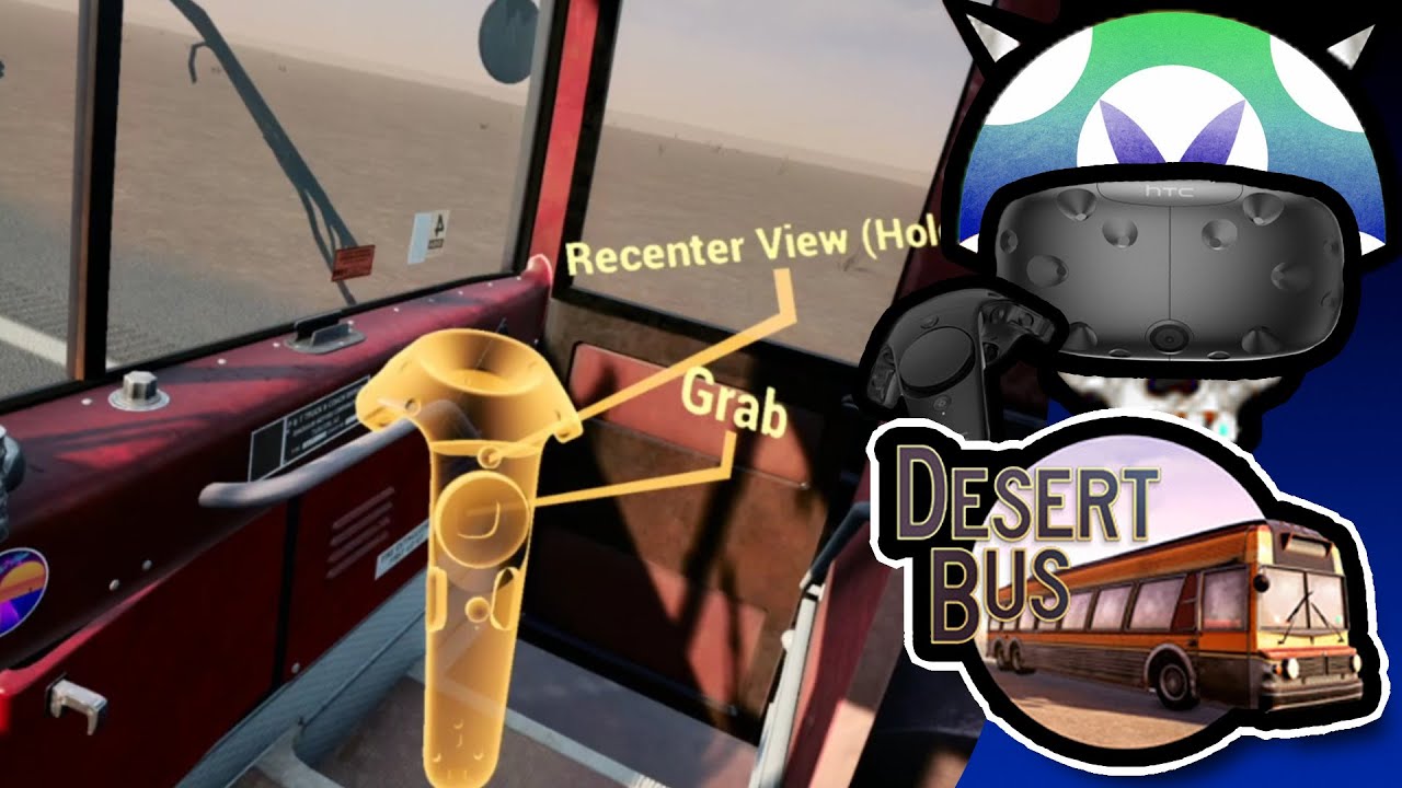 [Vinesauce] Joel - Desert Bus VR ( With Real VR ) - YouTube