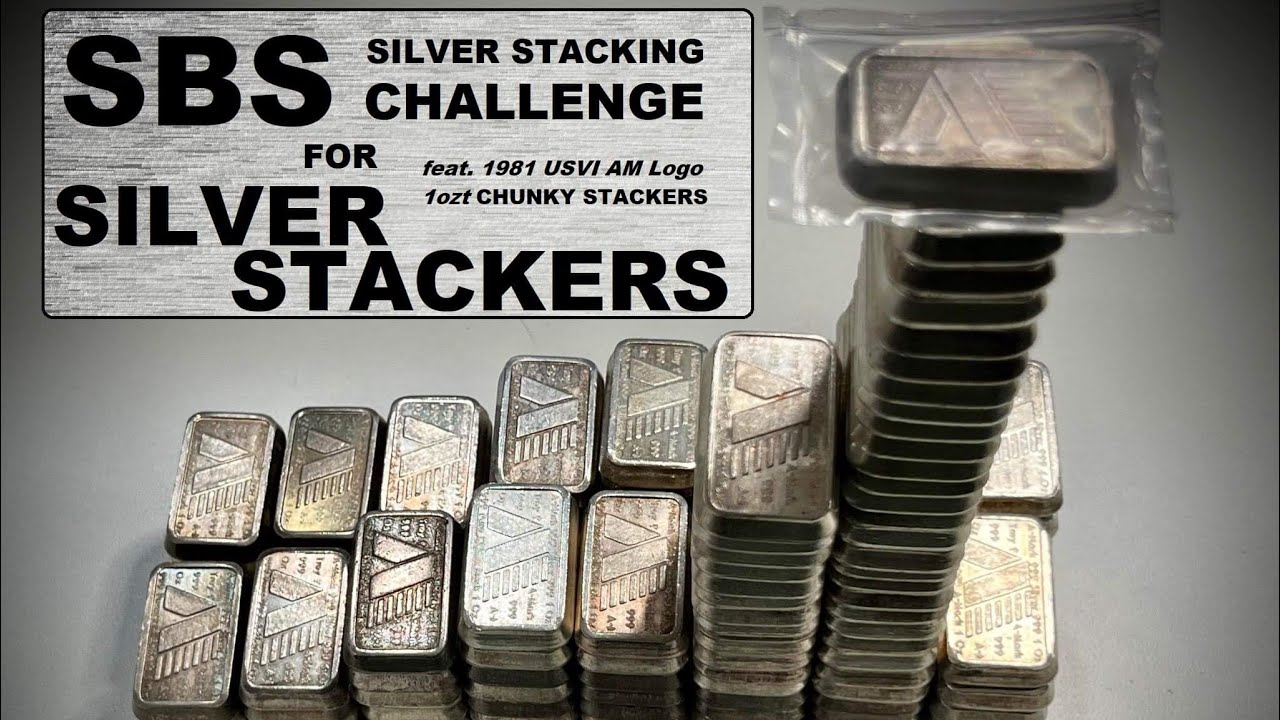 Silver Bar Stacker Silver Stacking Challenge for Silver Stackers - A ...