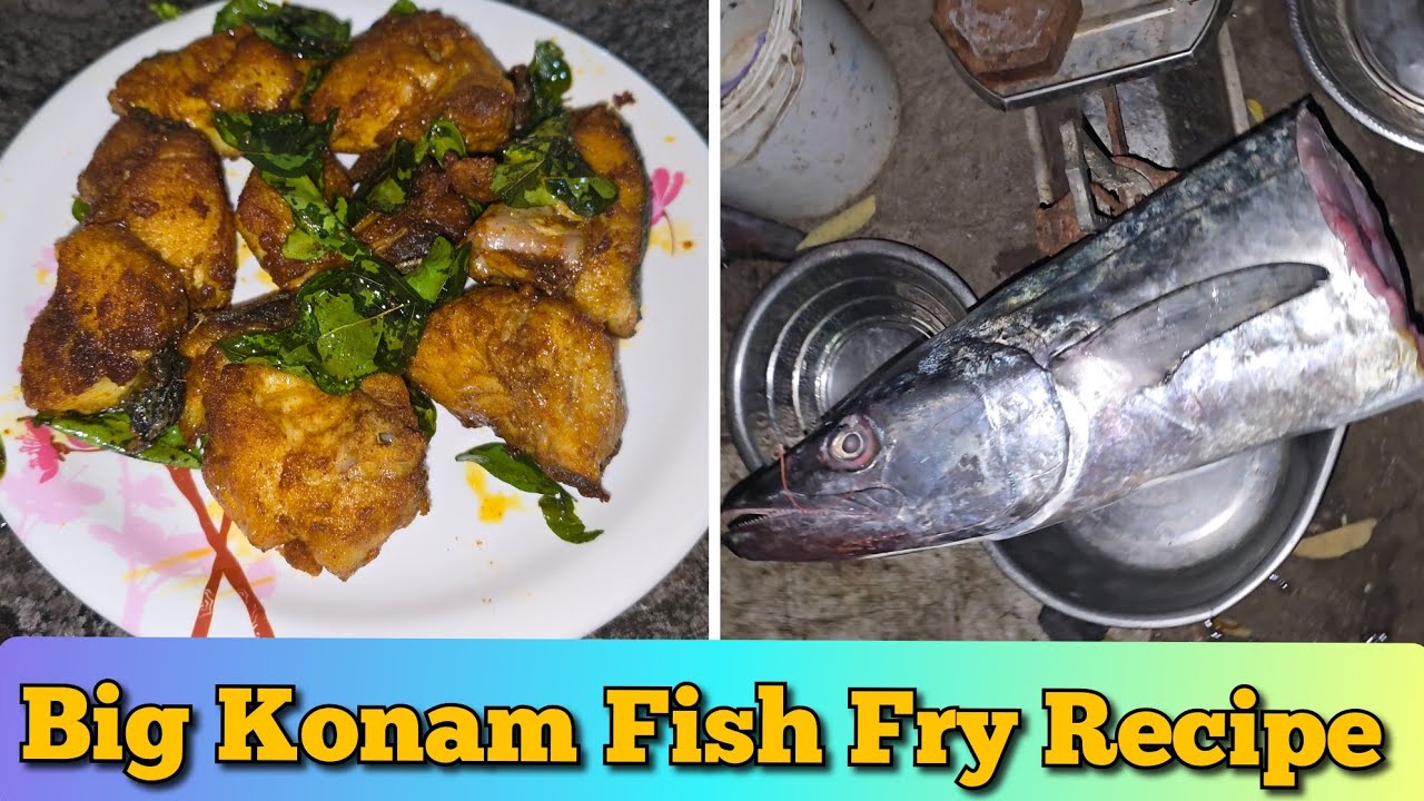 Konam fish fry recipe #fishfry - YouTube