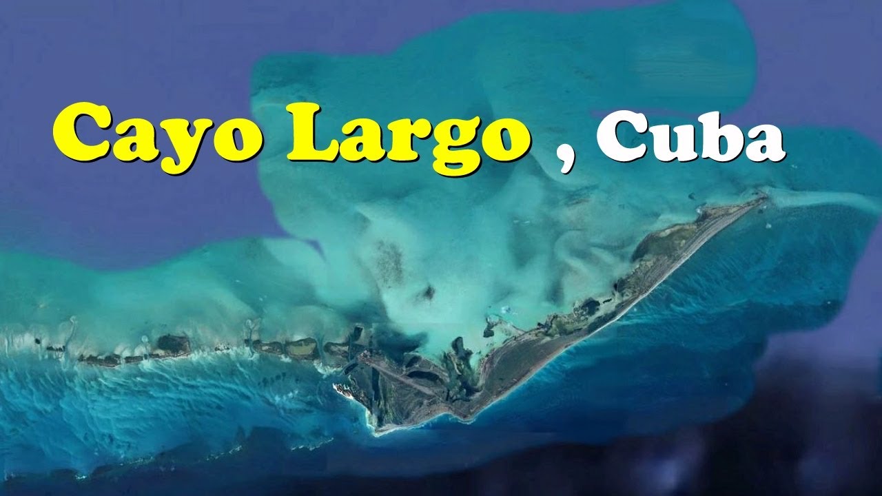 Aerial Tour of Cayo Largo (first version), see link to latest version ...