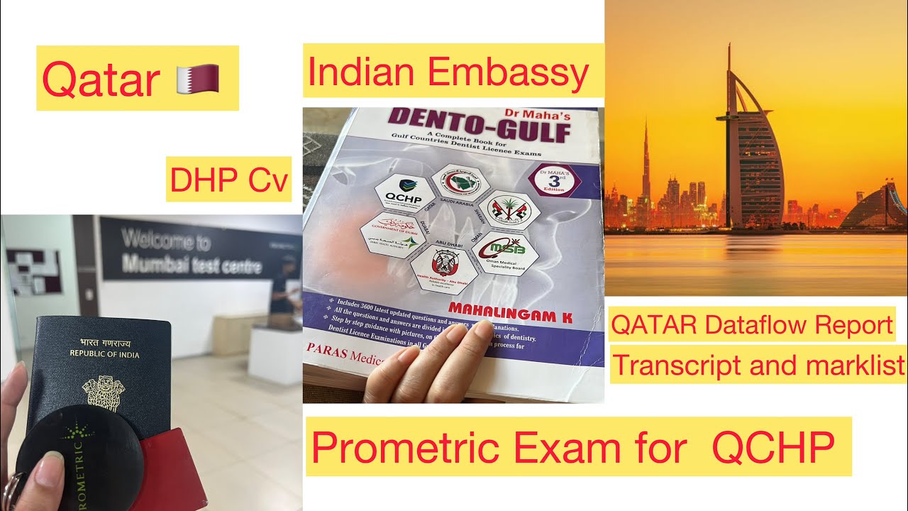 Qatar Prometric Exam for QCHP | Indian Embassy | DHP Cv | Transcript ...