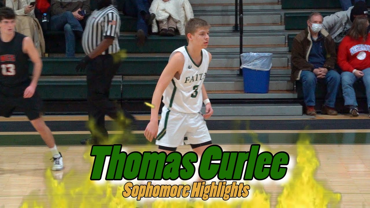 Thomas Curlee Sophomore Highlights - YouTube