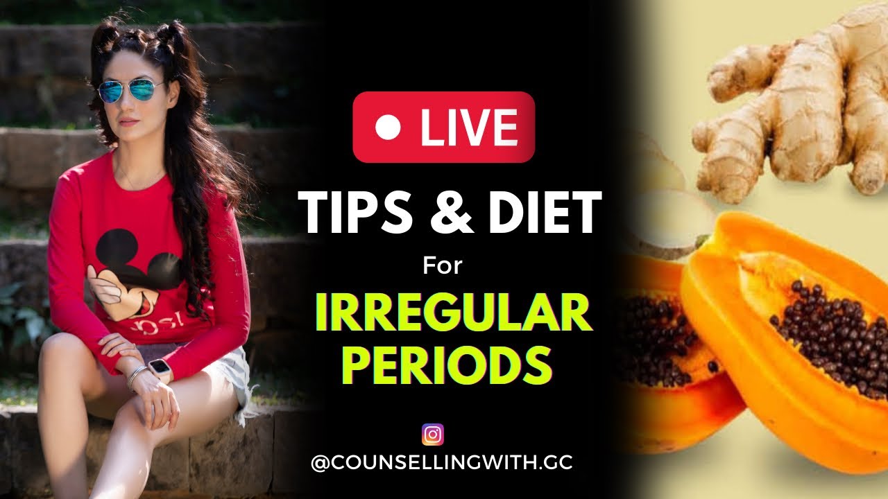IRREGULAR PERIODS BEST DIET & TIPS - YouTube