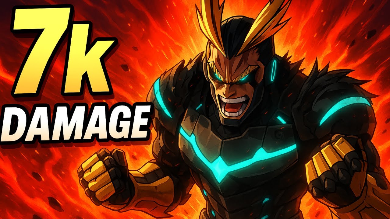 Armoured All Might Is BROKEN! 7K+ Damage Gameplay | MHUR - YouTube