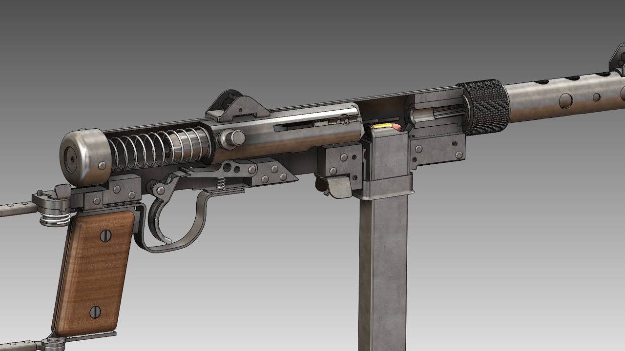 Carl Gustaf M/45 Submachine Gun (SMG) | How It Works - YouTube