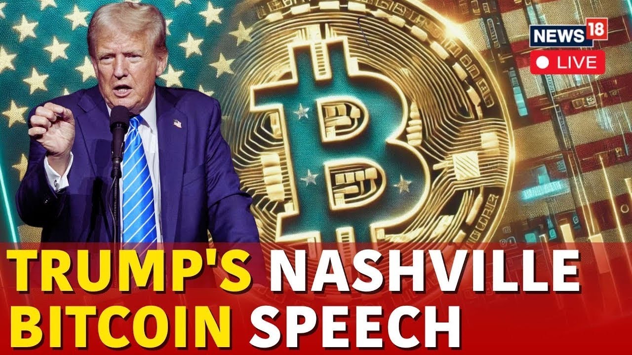 Trump Bitcoin Speech News LIVE | Donald Trump Speech At Bitcoin ...