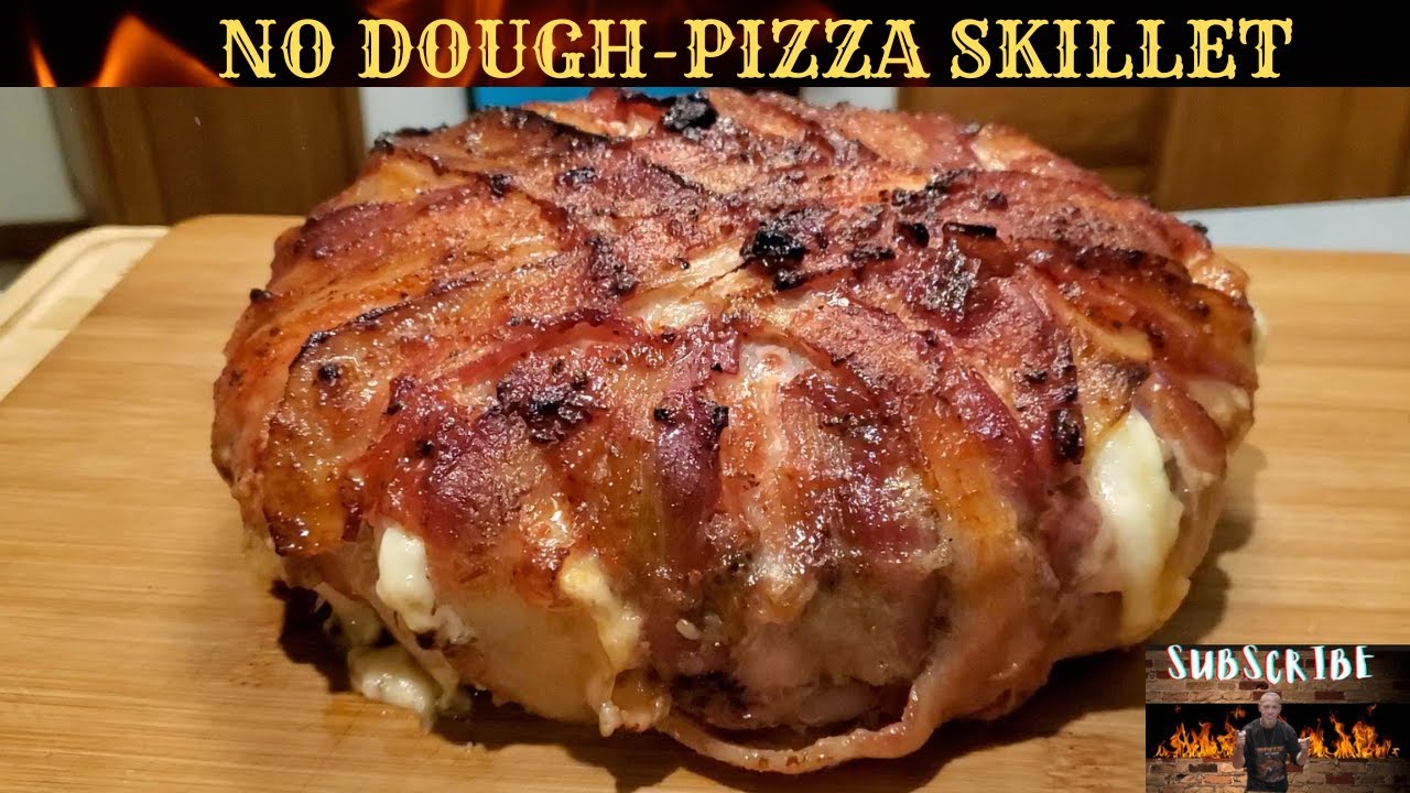 No Dough Pizza Skillet Recipe - YouTube