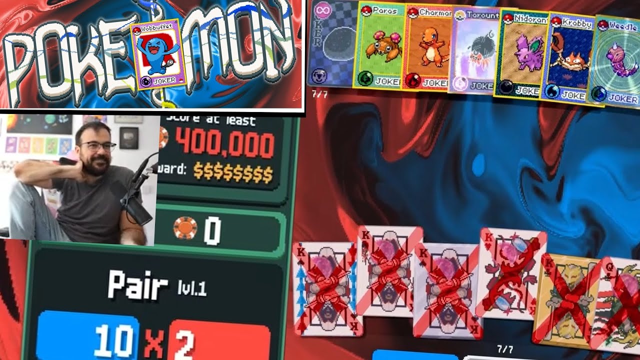 Balatro | Piedraeterna MVP, partidón | Pokermon (Balatro Pokémon mod ...