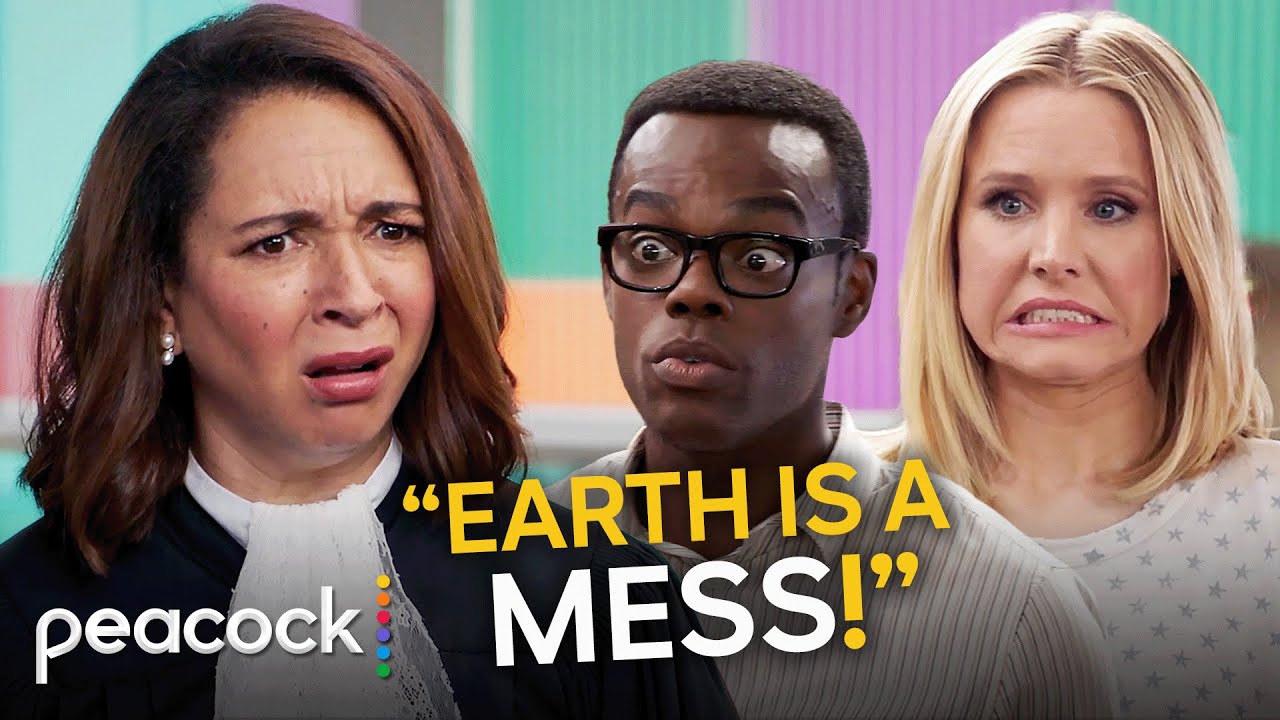 The Good Place | Judge Gen Spends a Day in the Humans’ Shoes - YouTube