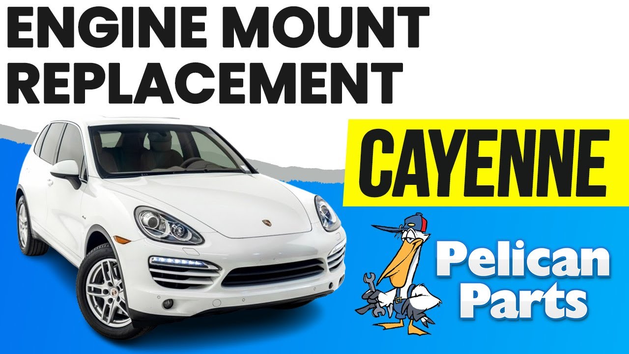 Porsche 958 VR6 Cayenne Engine Mount Replacement (2011 - 2018) - YouTube