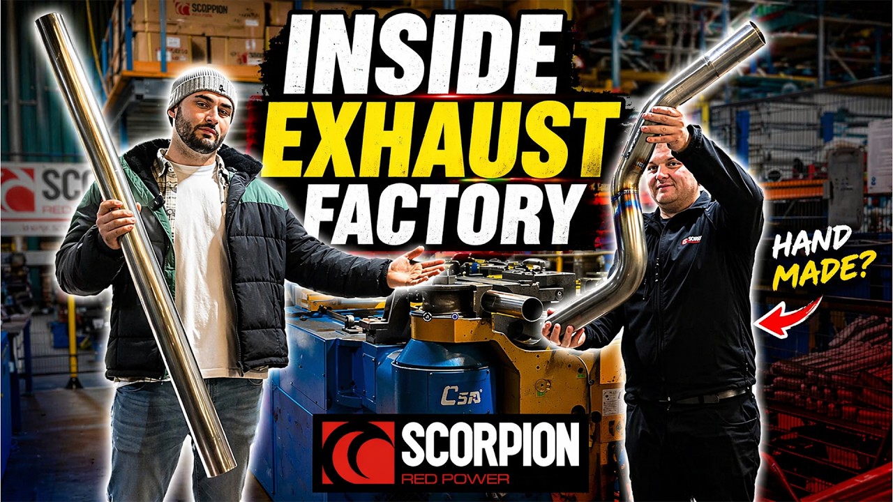 How Performance exhausts are manufactured - Scorpion HQ. - YouTube