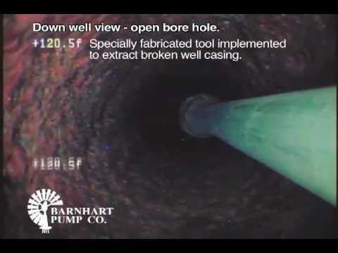 Damaged well casing - special tools - YouTube