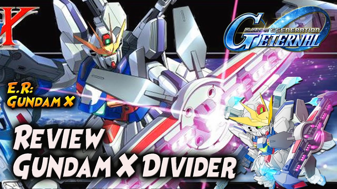 GUNDAM X DIVIDER = WAJIB DI BUILD!! TANK OP BUAT UNDERWATER & E.R. 🔥 SD ...