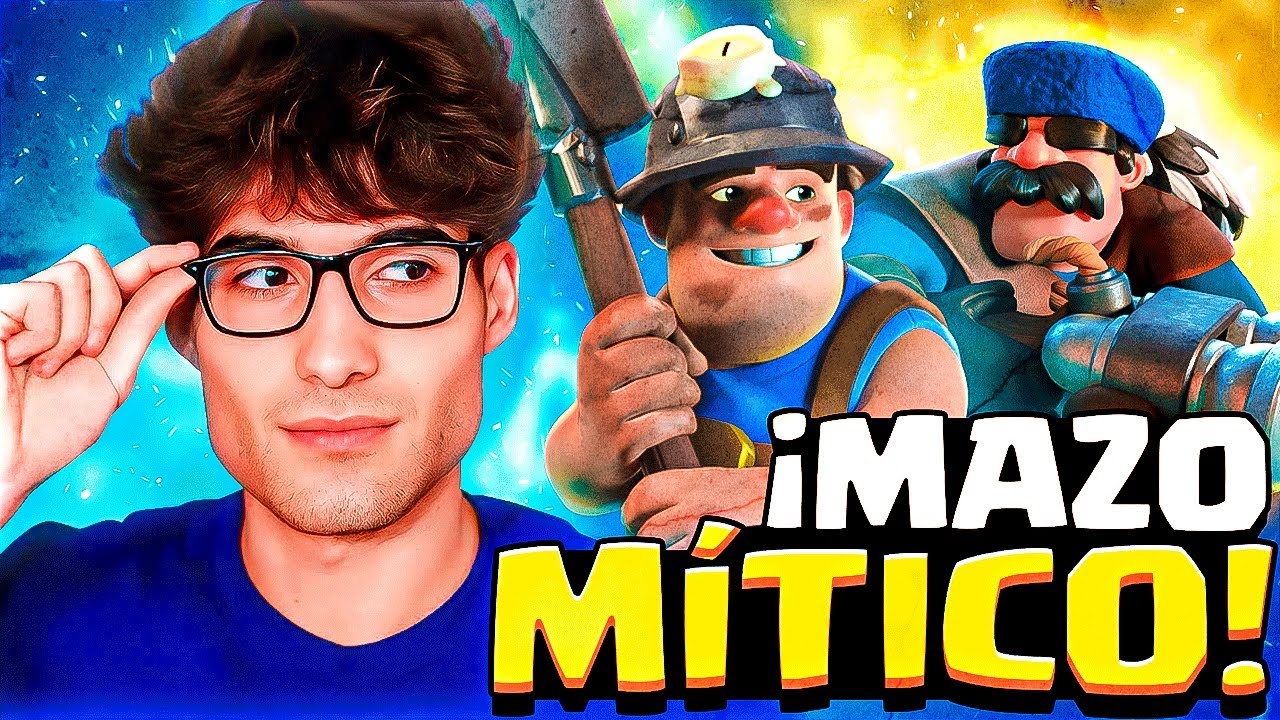 😳NO RECORDABA ESTE MAZO DE MINER CONTROL EN CLASH ROYALE - YouTube