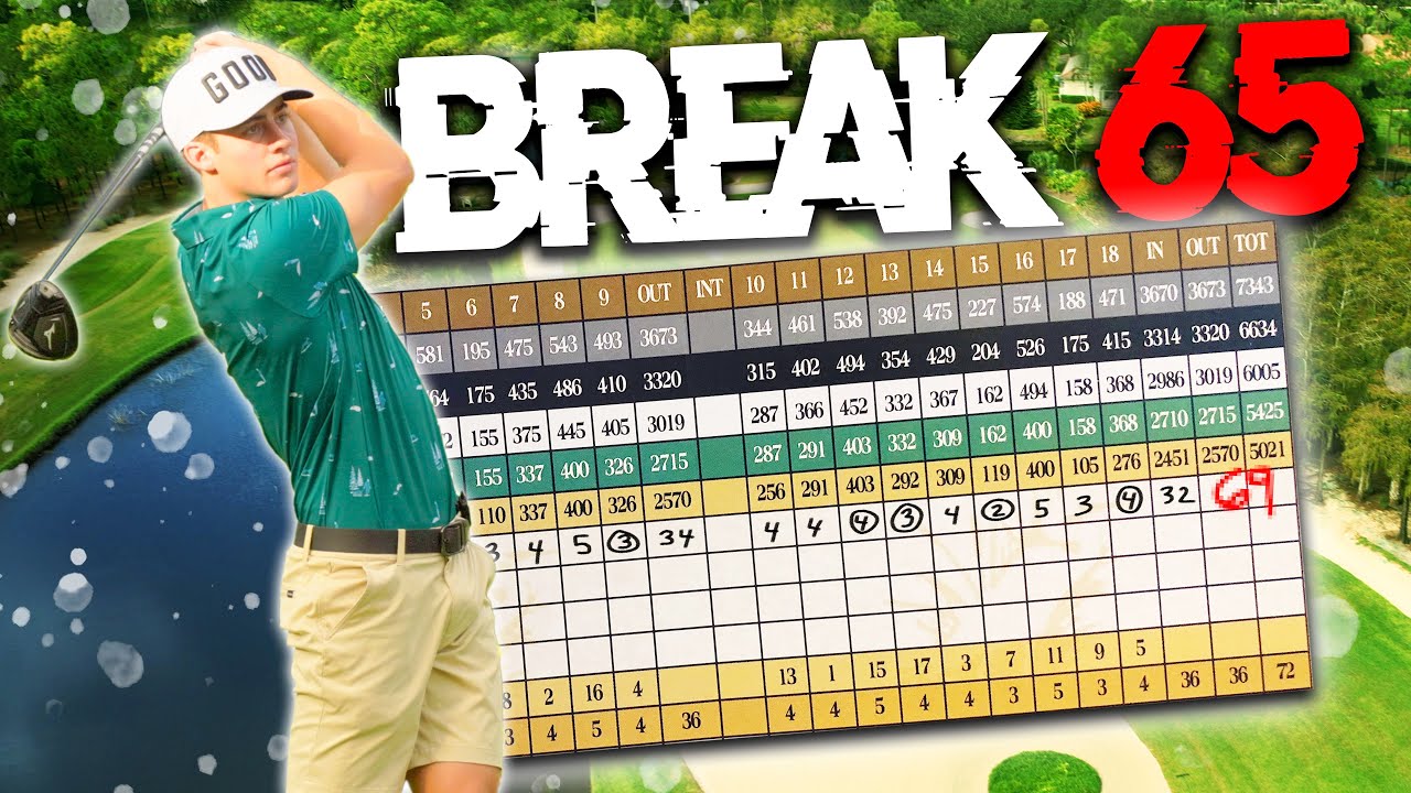 I’m Attempting To Break 65 | Episode 1 | GM GOLF - YouTube
