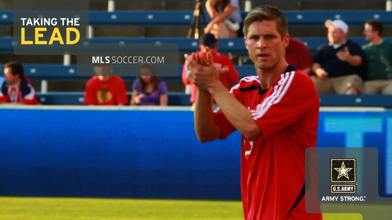 Logan Pause of the Chicago Fire in "Taking the Lead" pres. by U.S. Army ...