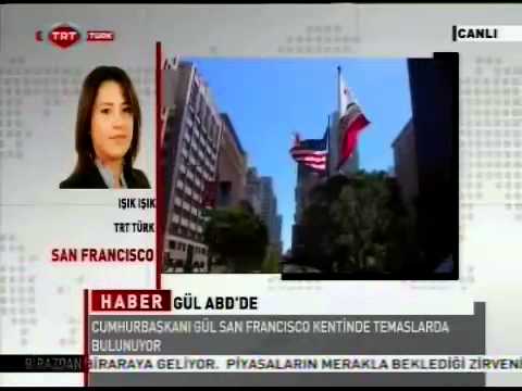Cumhurbaskani Abdullah Gul San Francisco Ziyaret