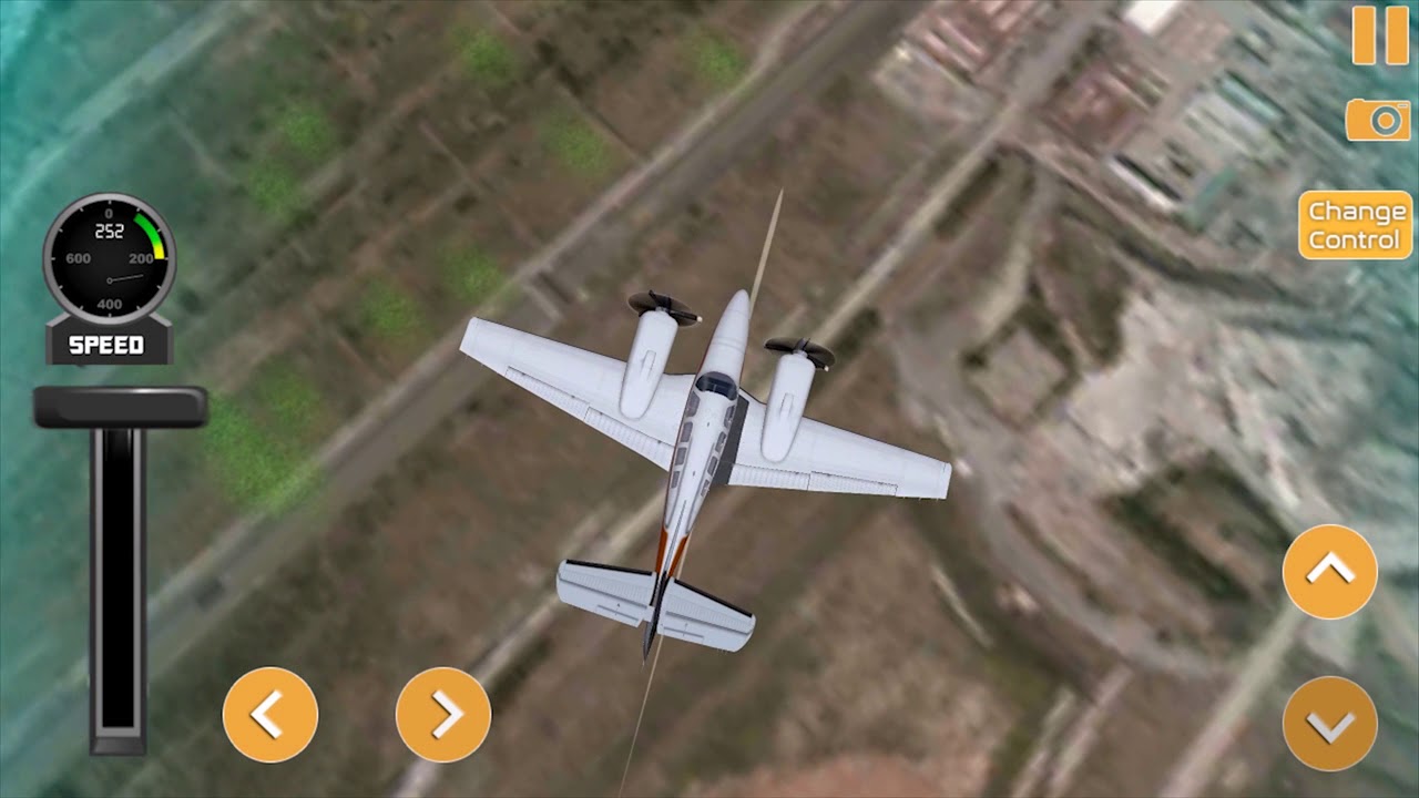 Highway Airplane Landing Fly wings (Android Mobile Games) - YouTube