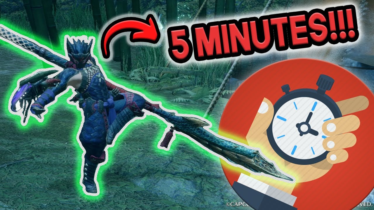 5 Minute Insect Glaive Guide | Monster Hunter Rise | No Nonsense Weapon ...