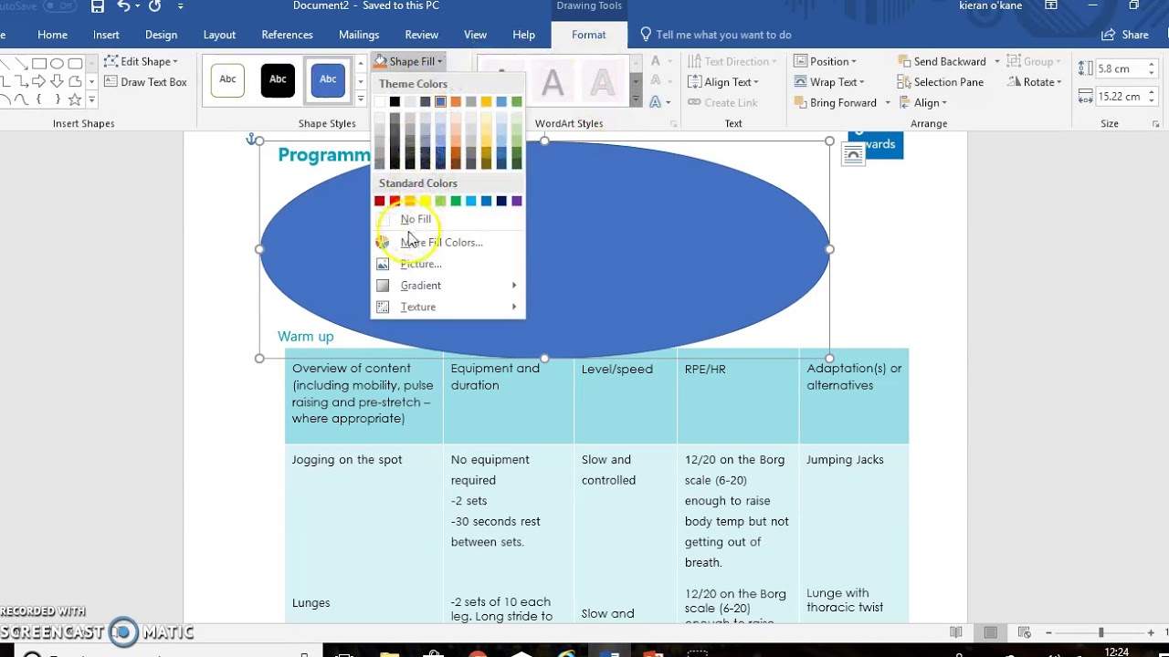 PT Program Card - YouTube