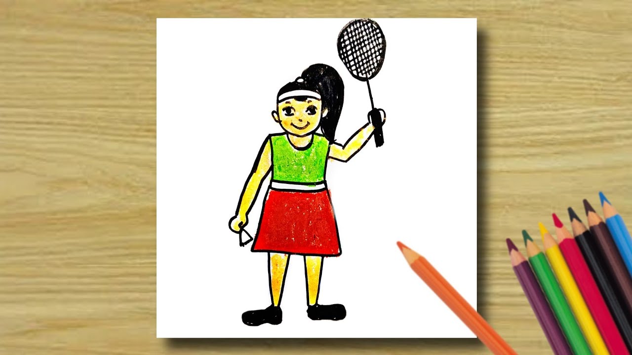 VERY EASY Sports Day Drawing Poster For Kids|International Sports Day ...