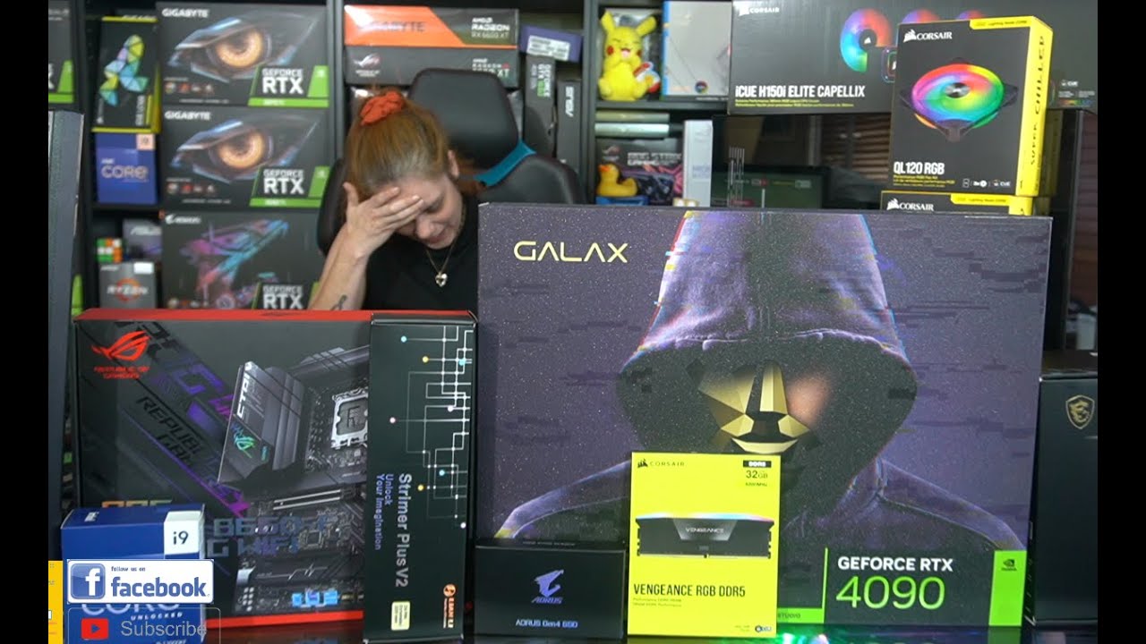 RTX 4090 rig for Brett - Live PC Build - YouTube