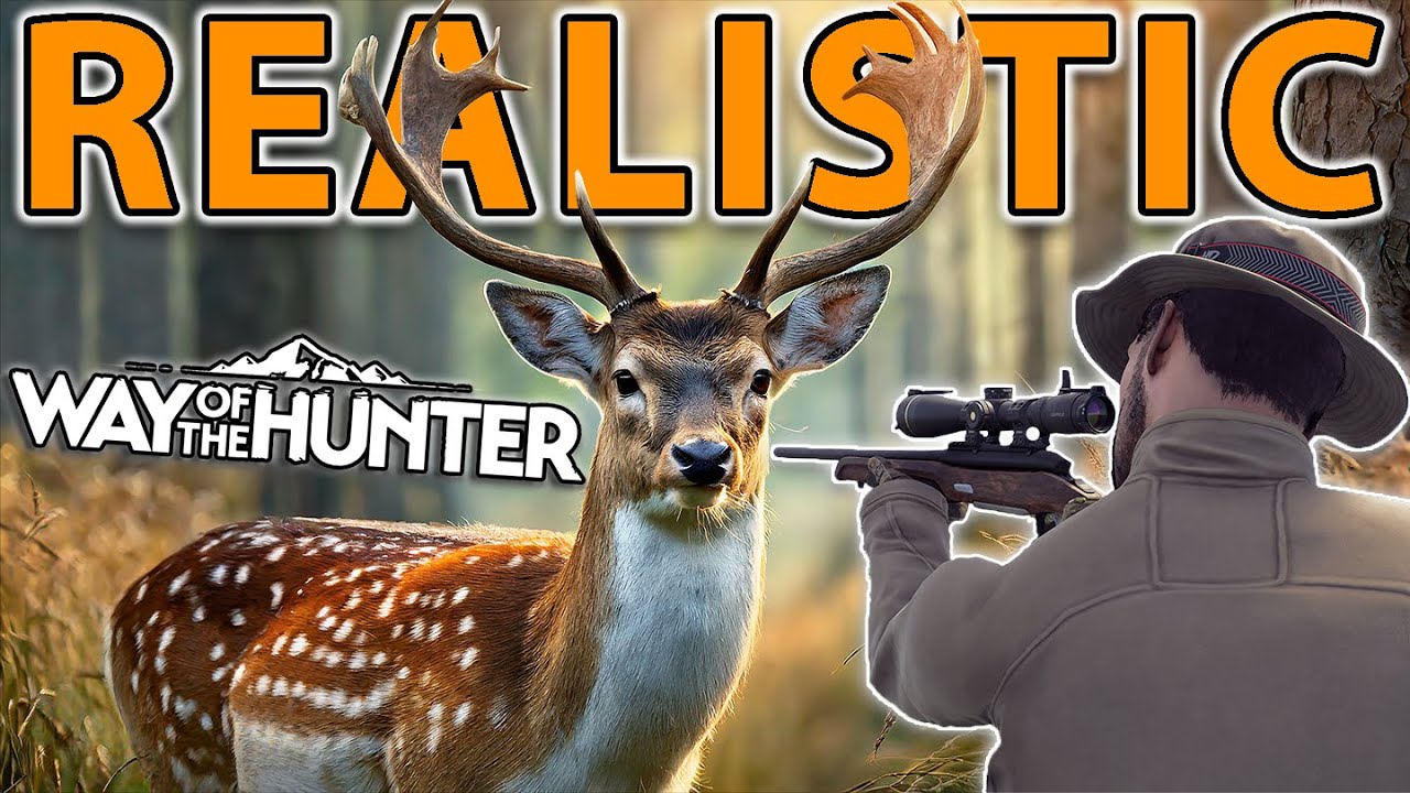Realistic Fallow Deer Hunt!! /way of the Hunter - YouTube