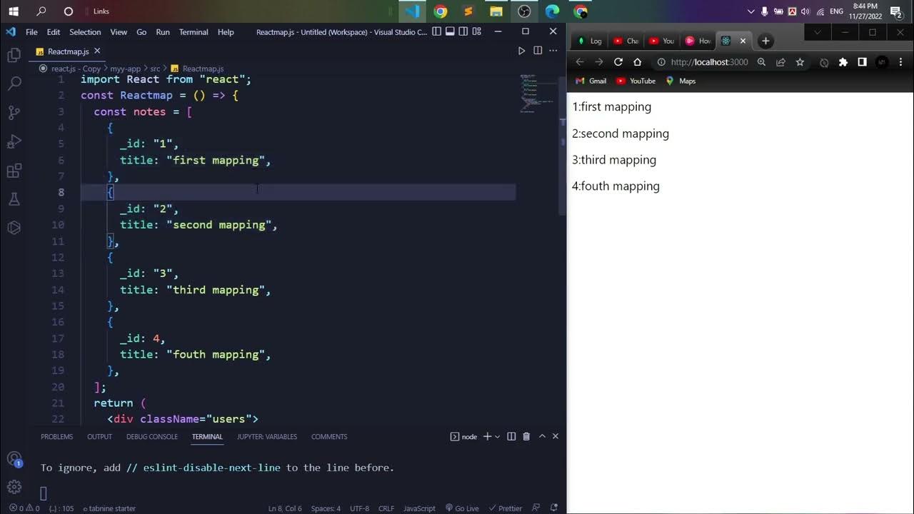 How to limit react map loop for a specific time || react map - YouTube