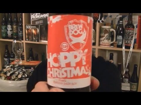 BrewDog - Hoppy Christmas (Simcoe IPA) - HopZine Beer Review - YouTube
