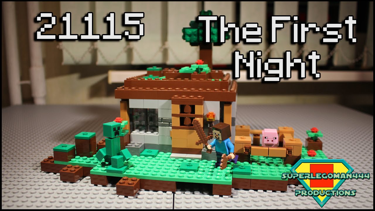 Lego Minecraft 21115 The First Night Review - YouTube