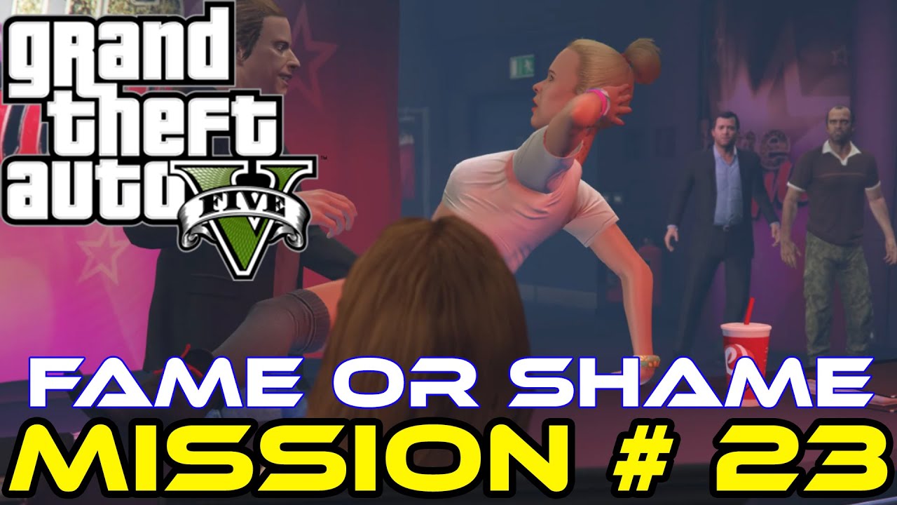 Grand Theft Auto V Mission # 25 | Fame or Shame - YouTube