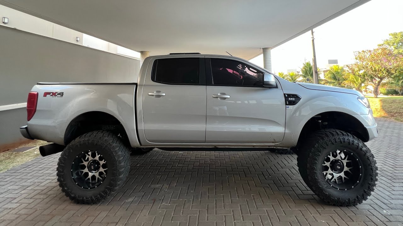 RANGER COM 7” DE LIFT E PNEUS 37” !!!⬆️NOVA SUSPENSÃO DA RANGER MONTADA ...