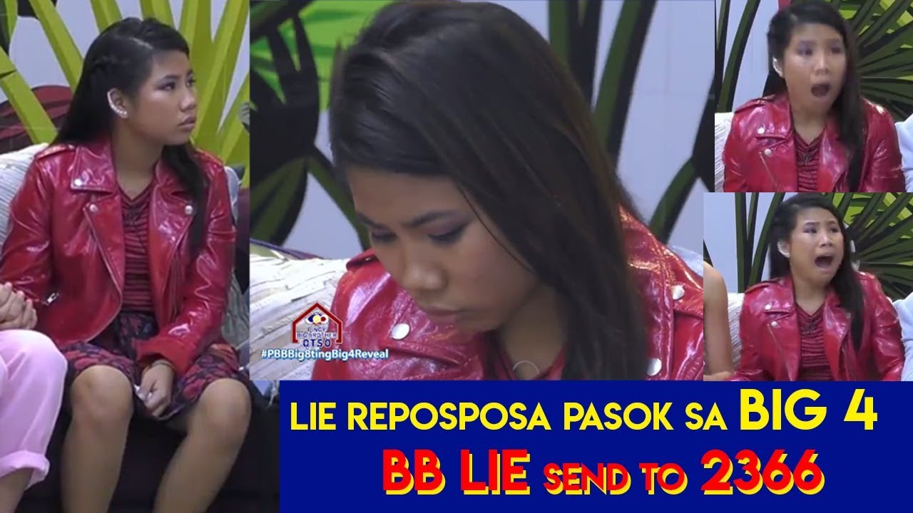 LIE REPOSPOSA, PASOK SA BIG 4 (PANUORIN!!!!) - YouTube