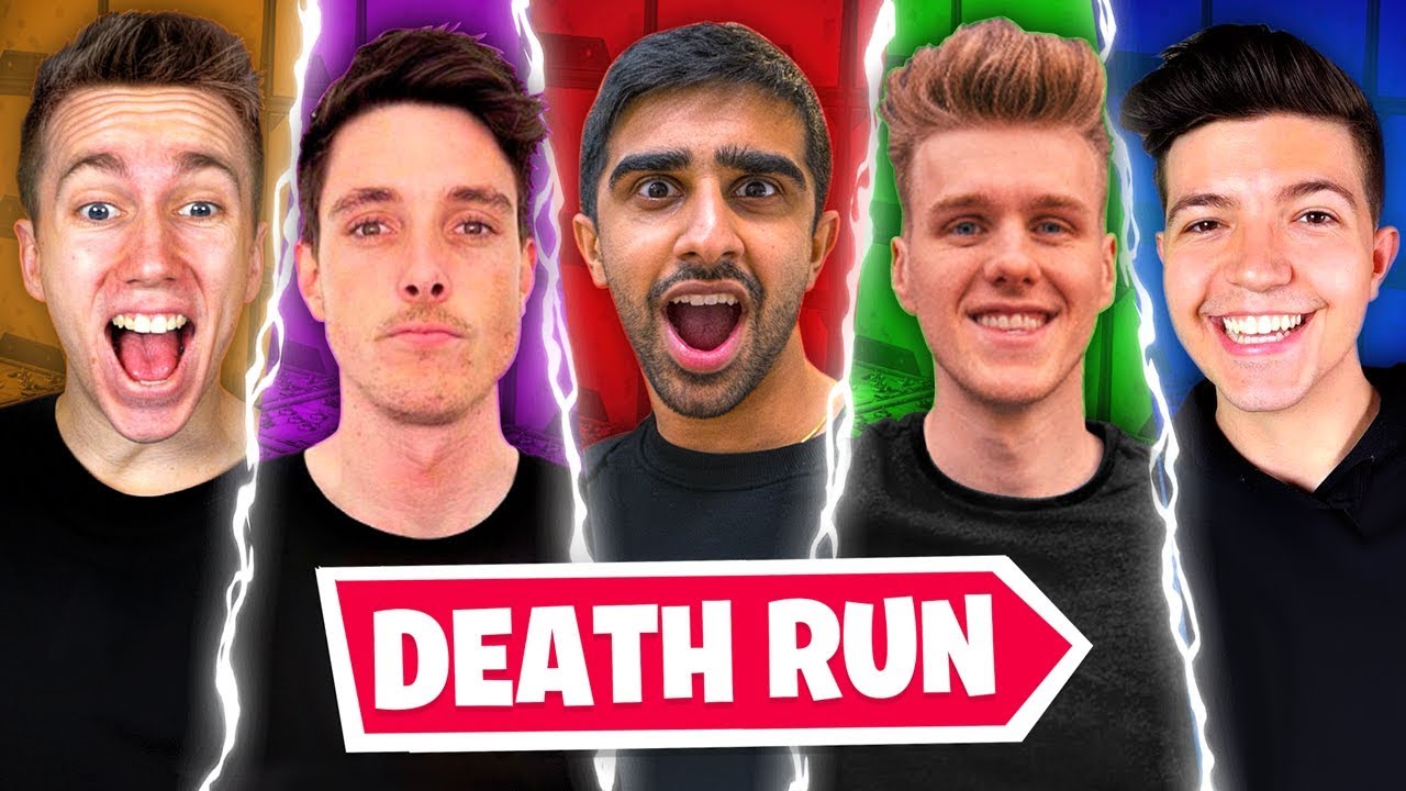 The YOUTUBER DEATH RUN in Fortnite Creative - YouTube
