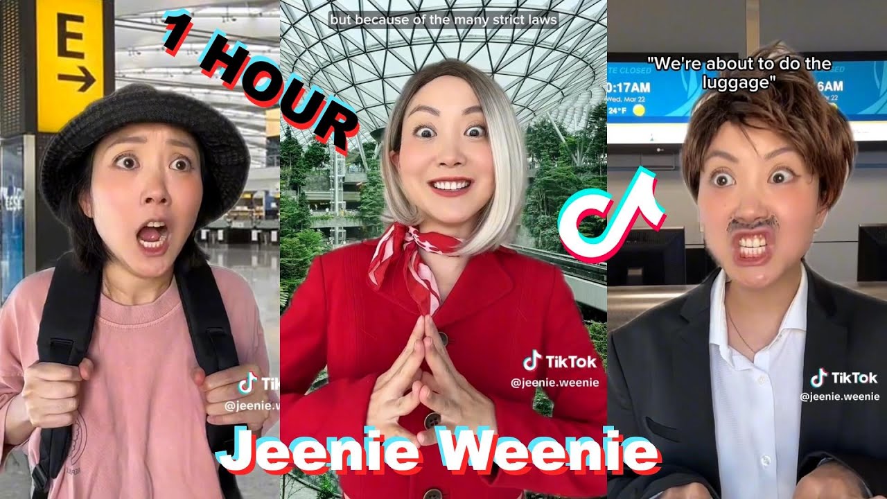 * 1 HOUR * Jeenie Weenie TikTok Videos 2024 | Funny Sandra Jeenie Kwon ...