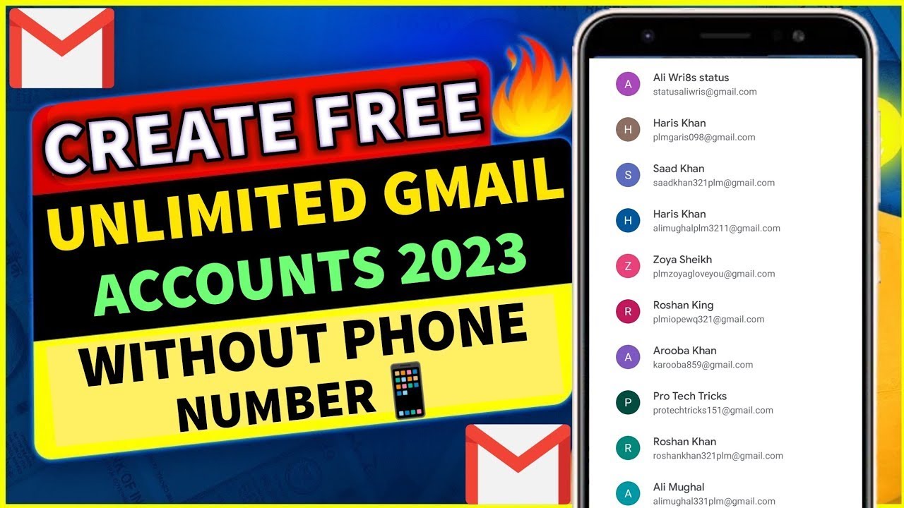 How to create an email id without a phone number Gmail Ac Creation 🚀 ...