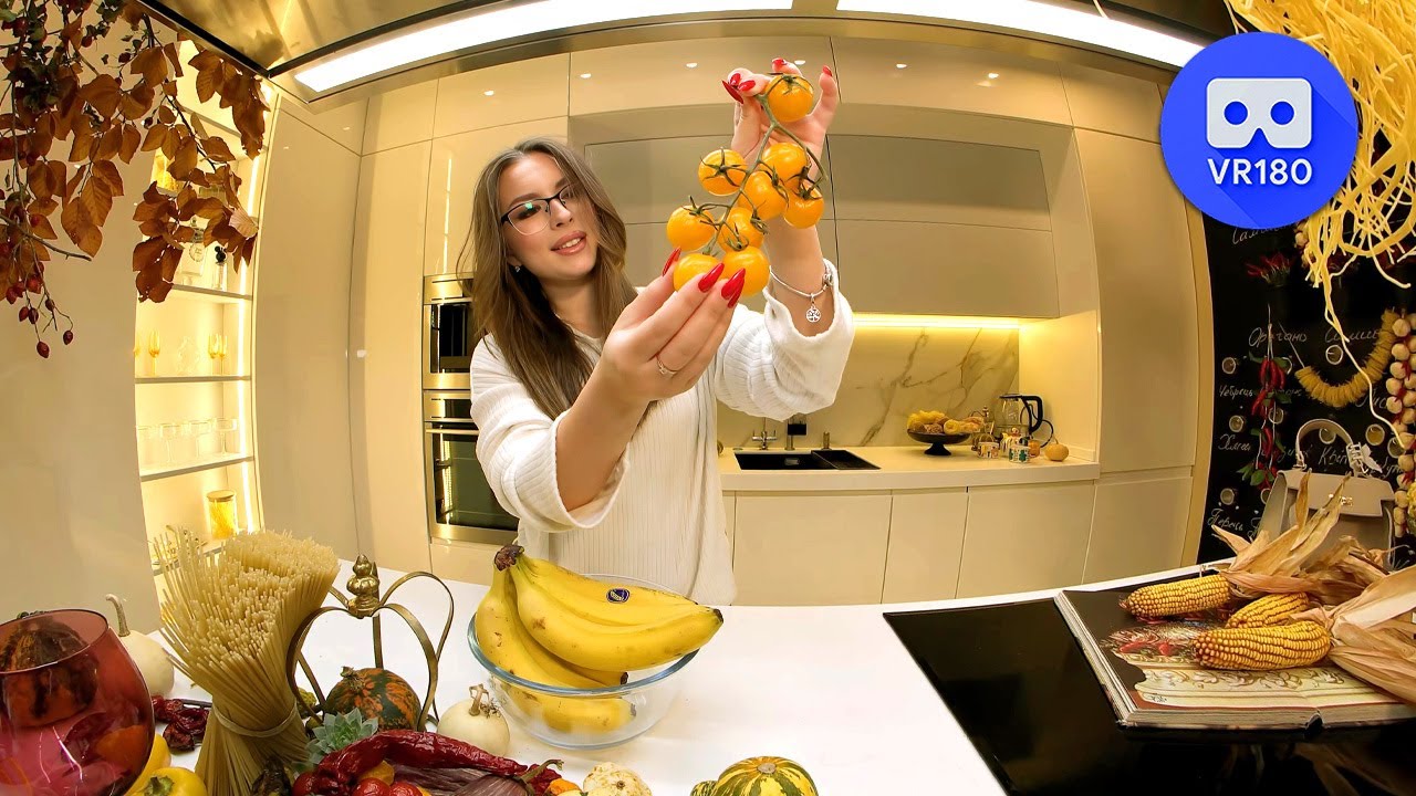 Olena's kitchen. First try to make ASMR video in VR180 3D - YouTube