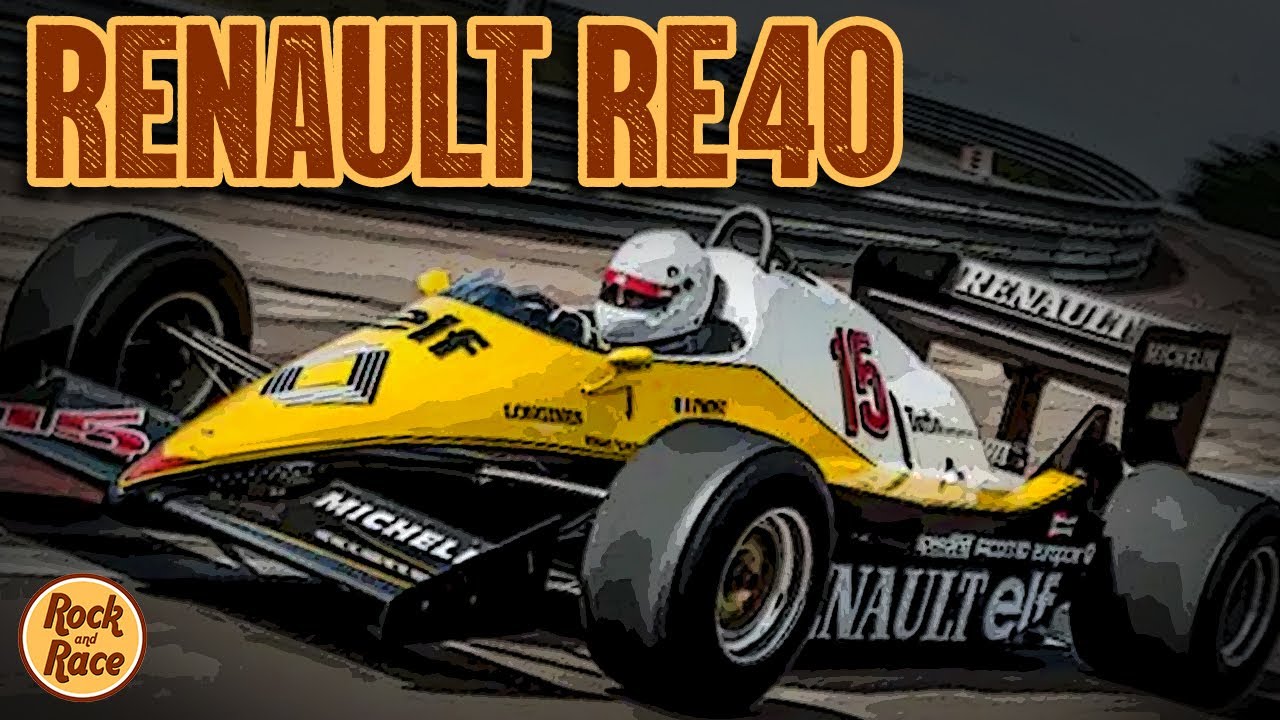 RENAULT RE40 - O MELHOR CARRO da EQUIPE RENAULT da F1 ANOS 80 - YouTube