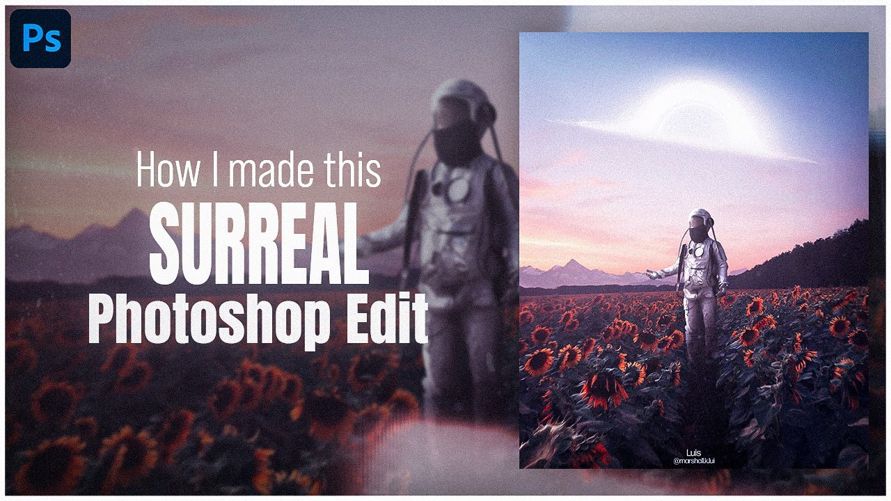 How I made this Surreal Artwork! | Photoshop Tutorial - YouTube