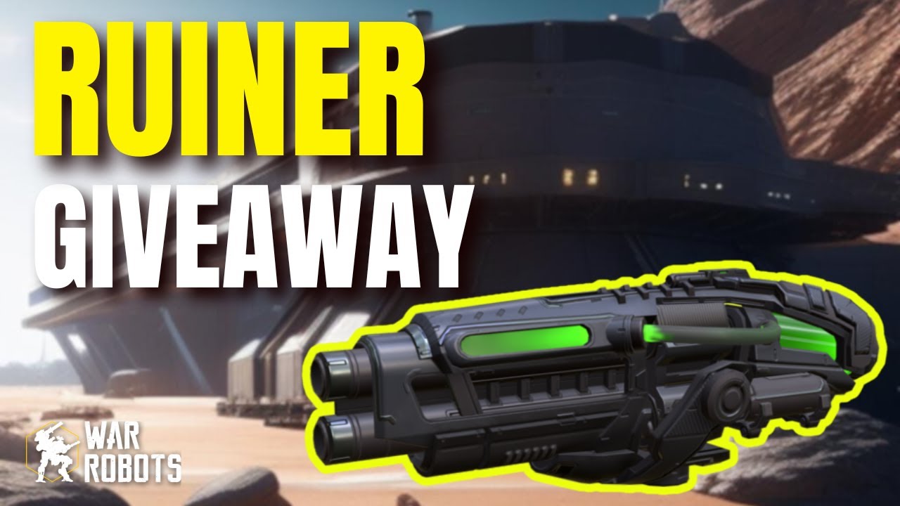 Latest x7 Ruiner Giveaway In War Robots! #WRwinRuiner - YouTube
