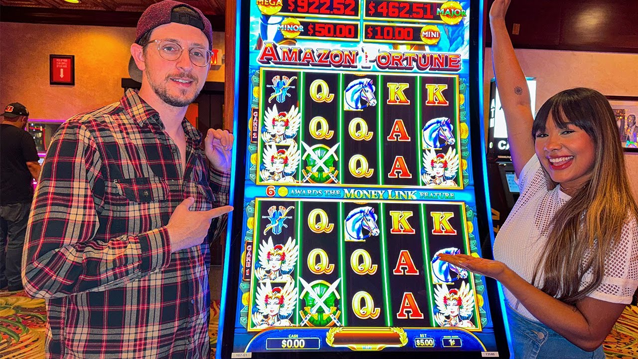 🔥HOT LADY BRINGS HOT BONUSES! Money Link Slot Gave me ALL THE POWER ...